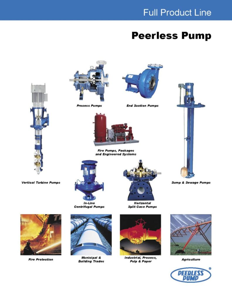 Bơm xử lý - Peerless Process Pump- Bơm chuyên dùng cho các ngành công nghiệp - Ameriflo Usa UL ...